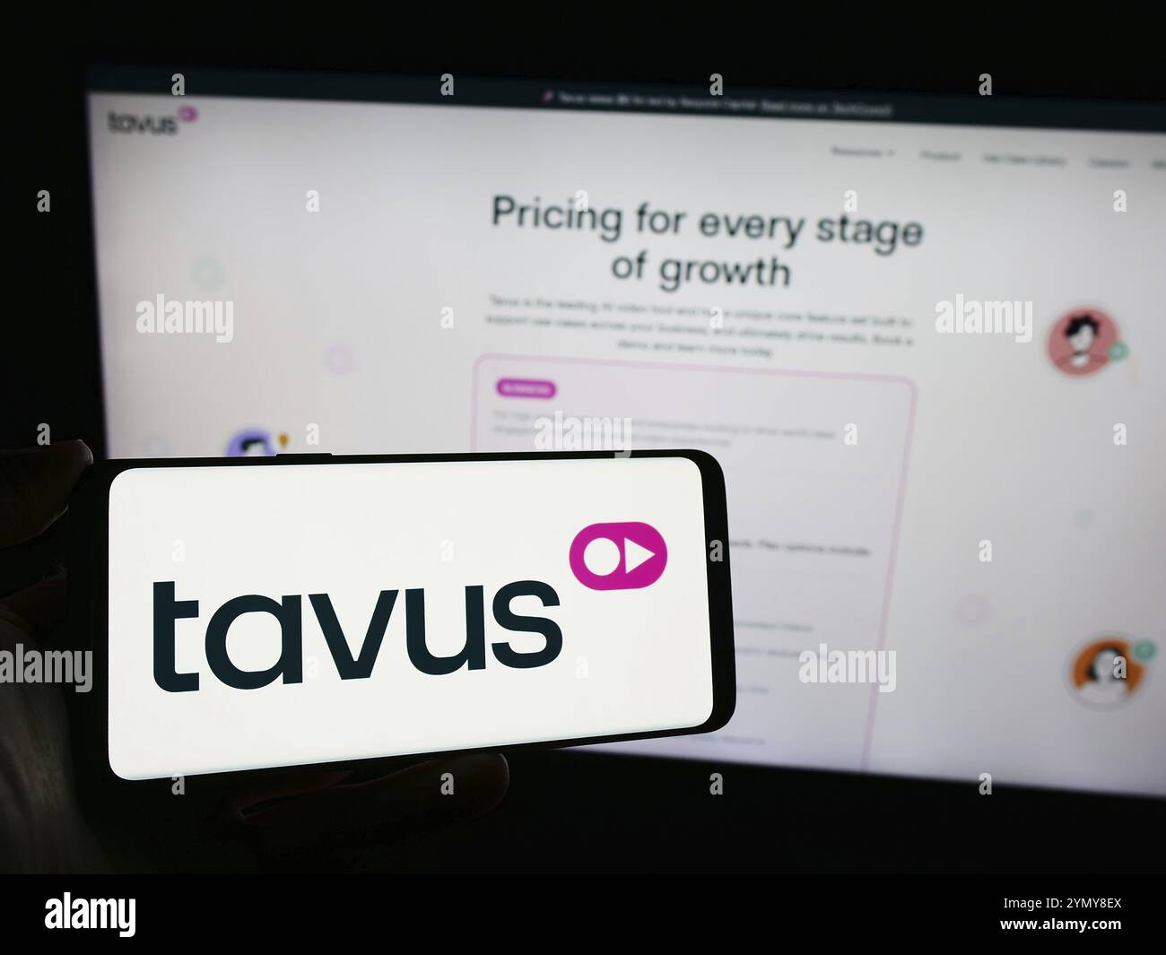 Tavus logo hi-res stock photography and images - Alamy
