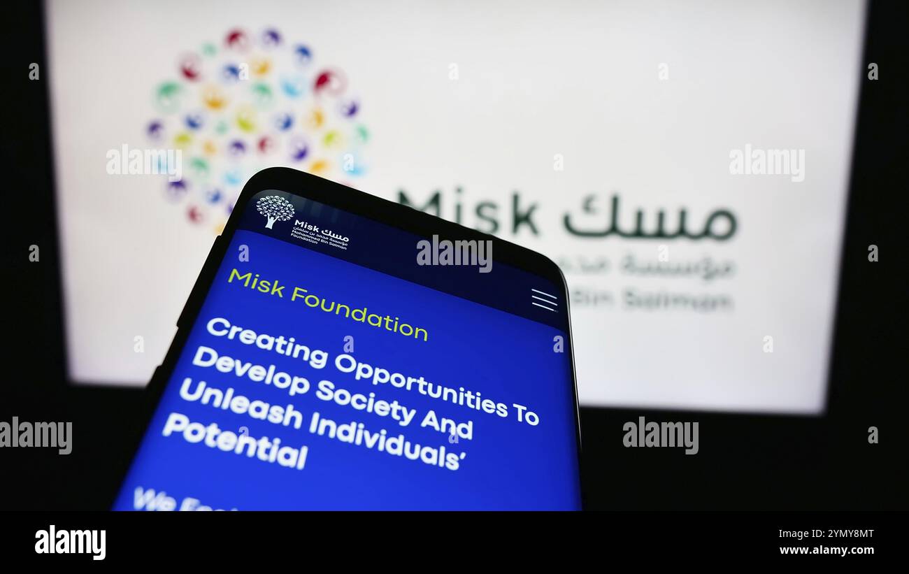 Misk foundation logo hi-res stock photography and images - Alamy