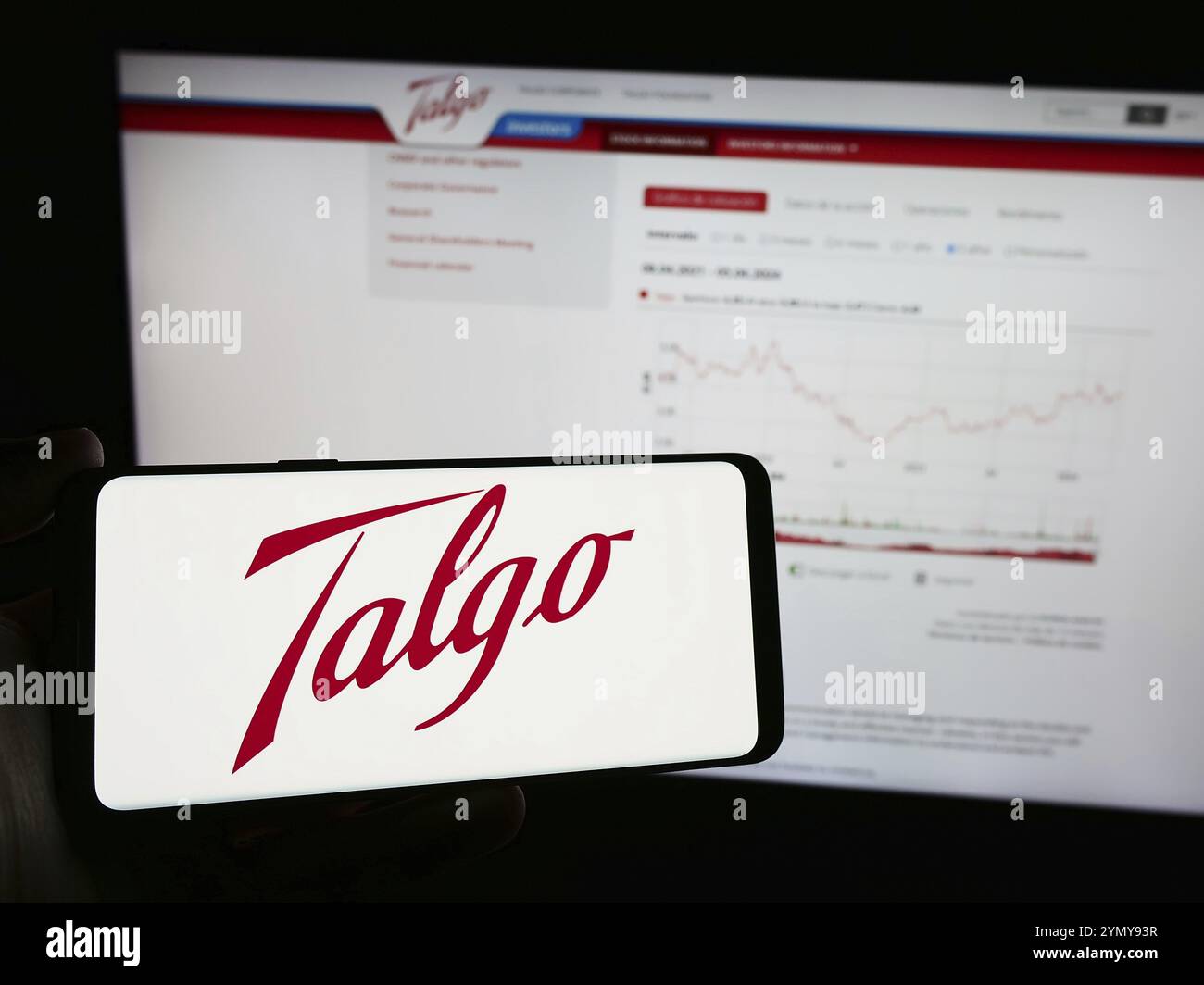 Talgo logo hi-res stock photography and images - Alamy