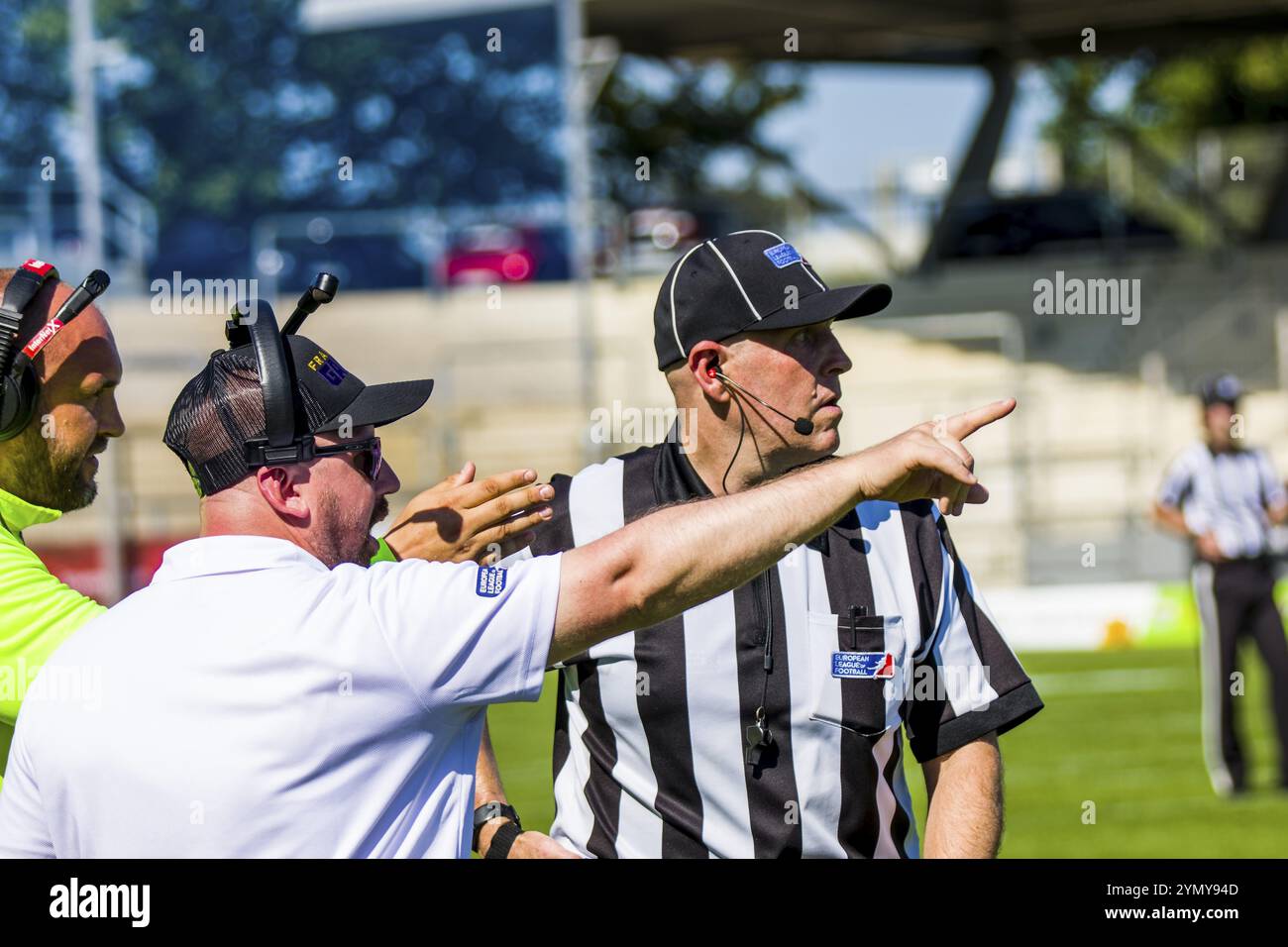 ELF/ Game : Milano Seamen at Frankfurt Galaxy on 20. Aug. 2023, in the ...