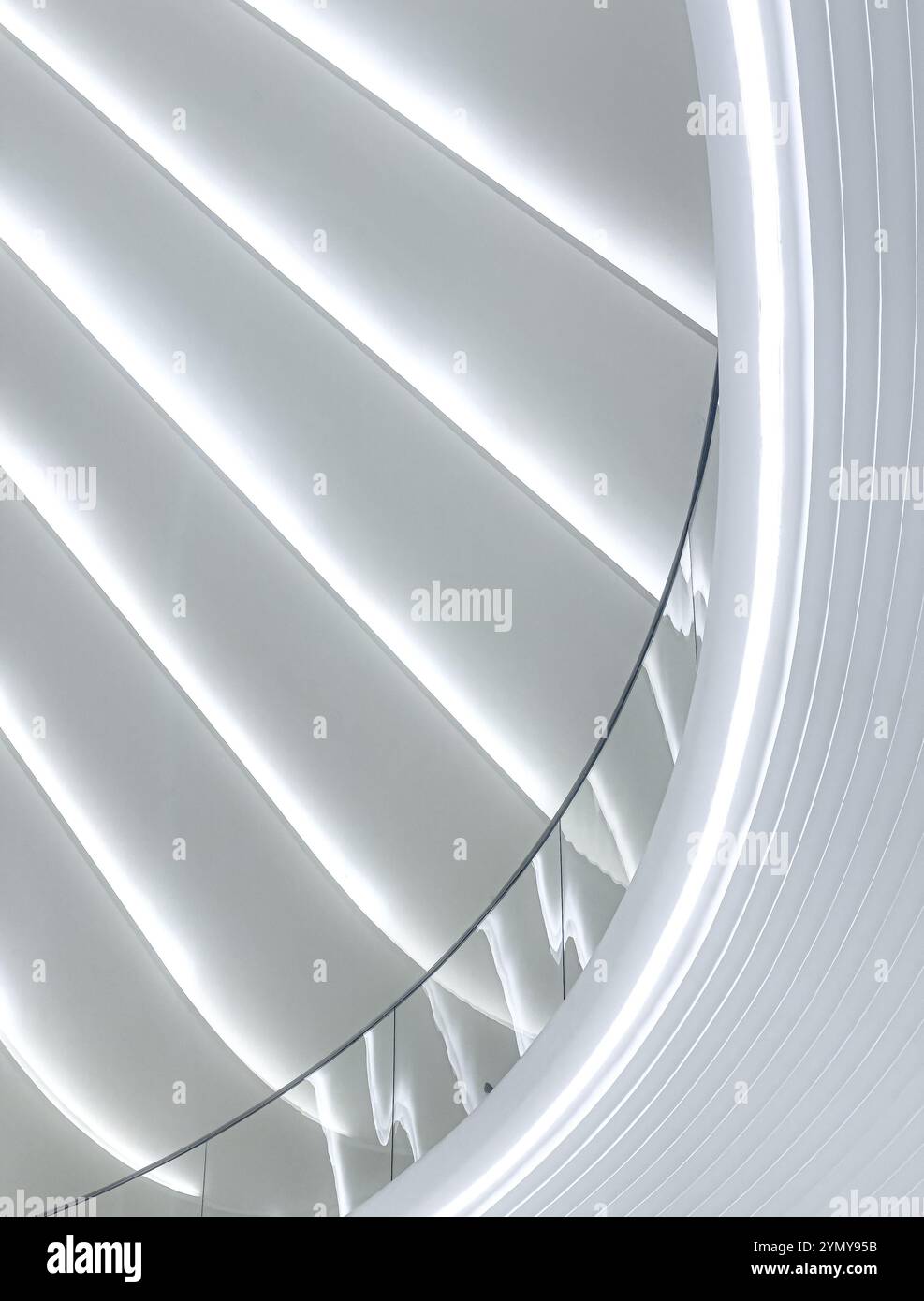 Architectural detail hallway curved ceiling hi-res stock photography ...