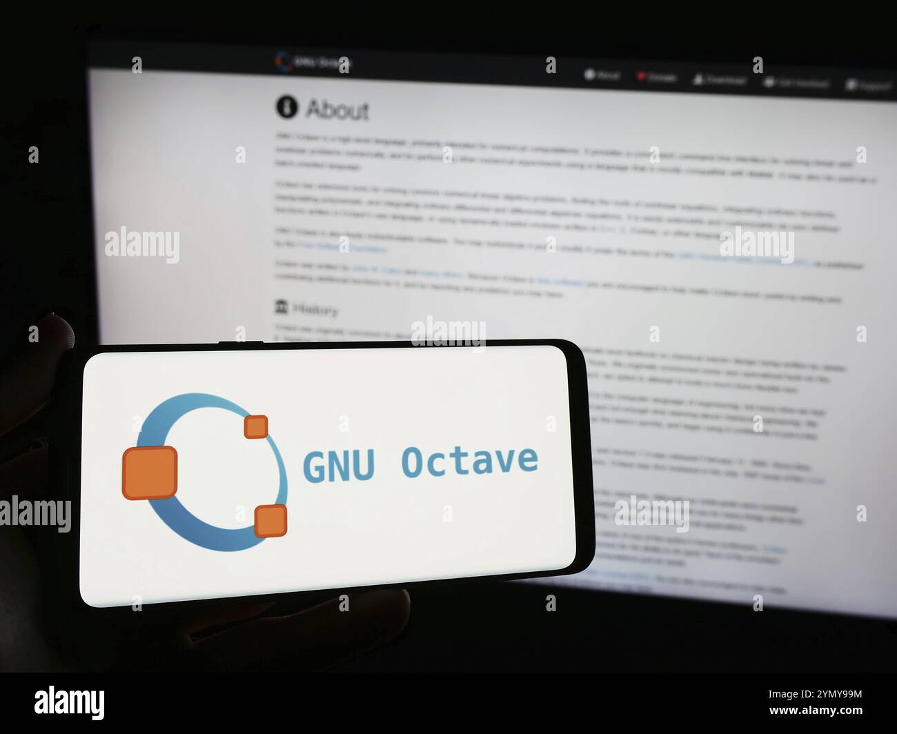 Gnu octave hi-res stock photography and images - Alamy