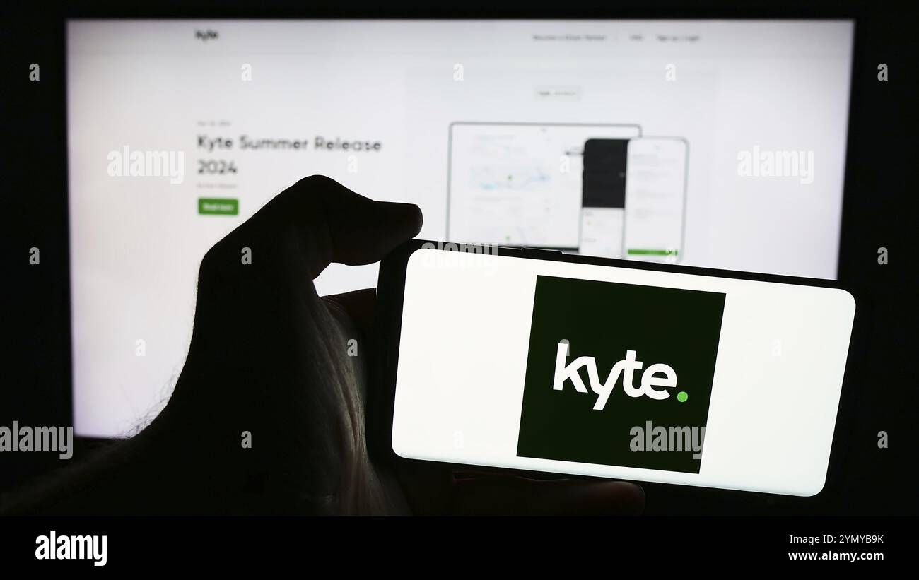Kyte logo hi-res stock photography and images - Alamy