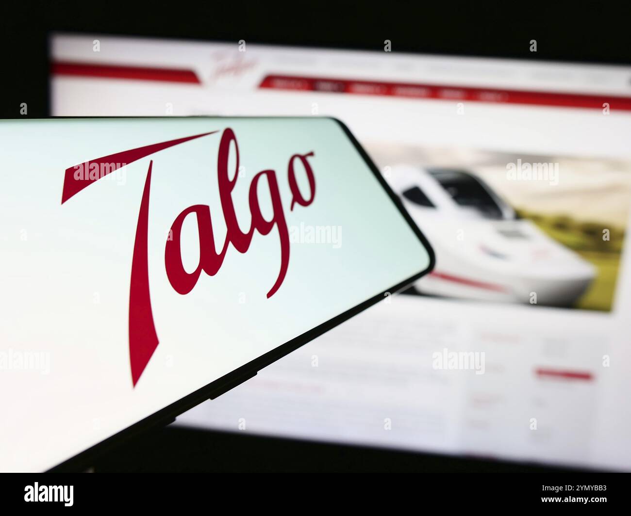 Talgo logo hi-res stock photography and images - Alamy