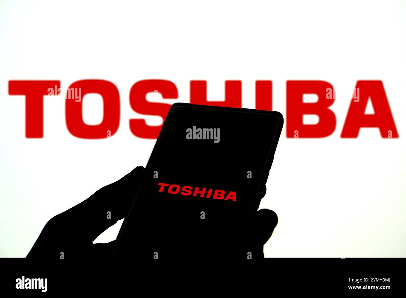 Logo toshiba hi-res stock photography and images - Alamy