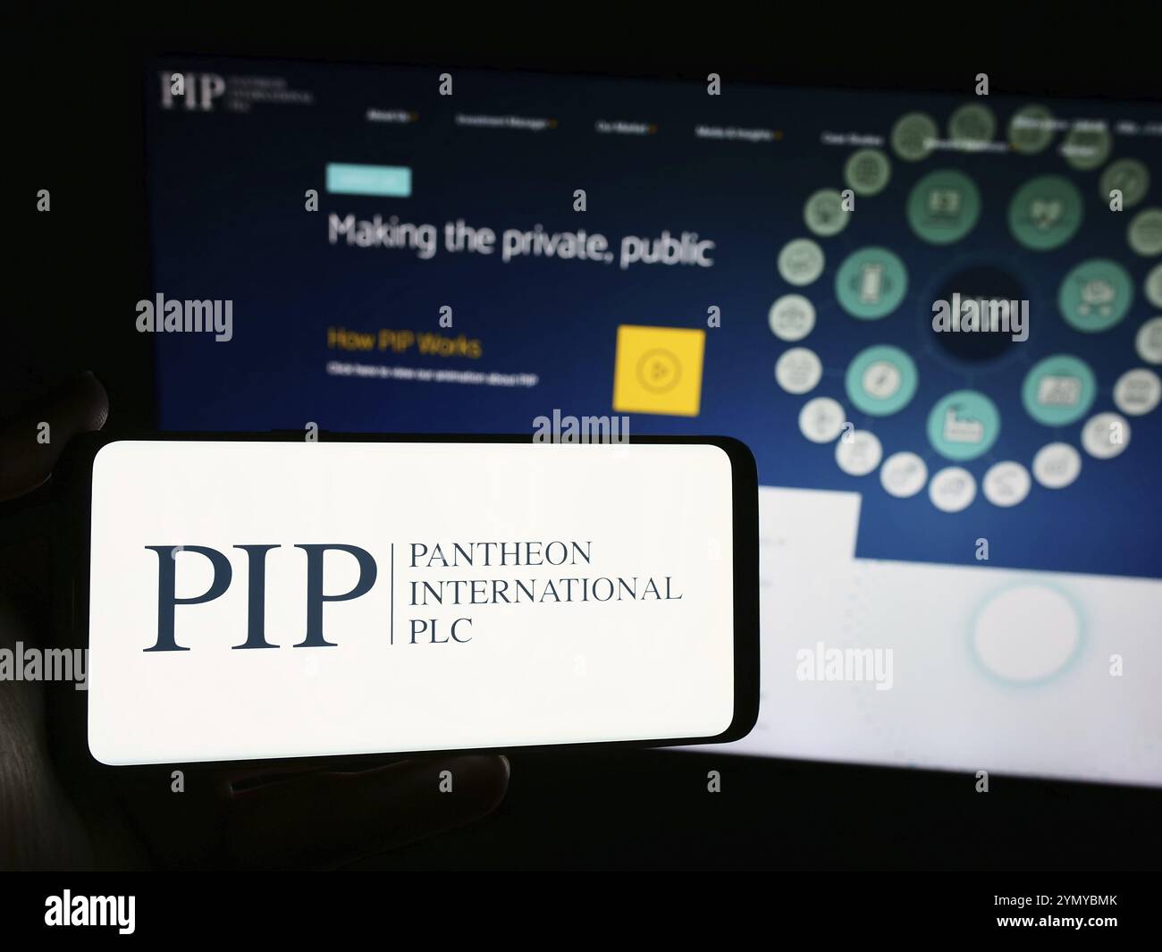 Pantheon international logo hi-res stock photography and images - Alamy