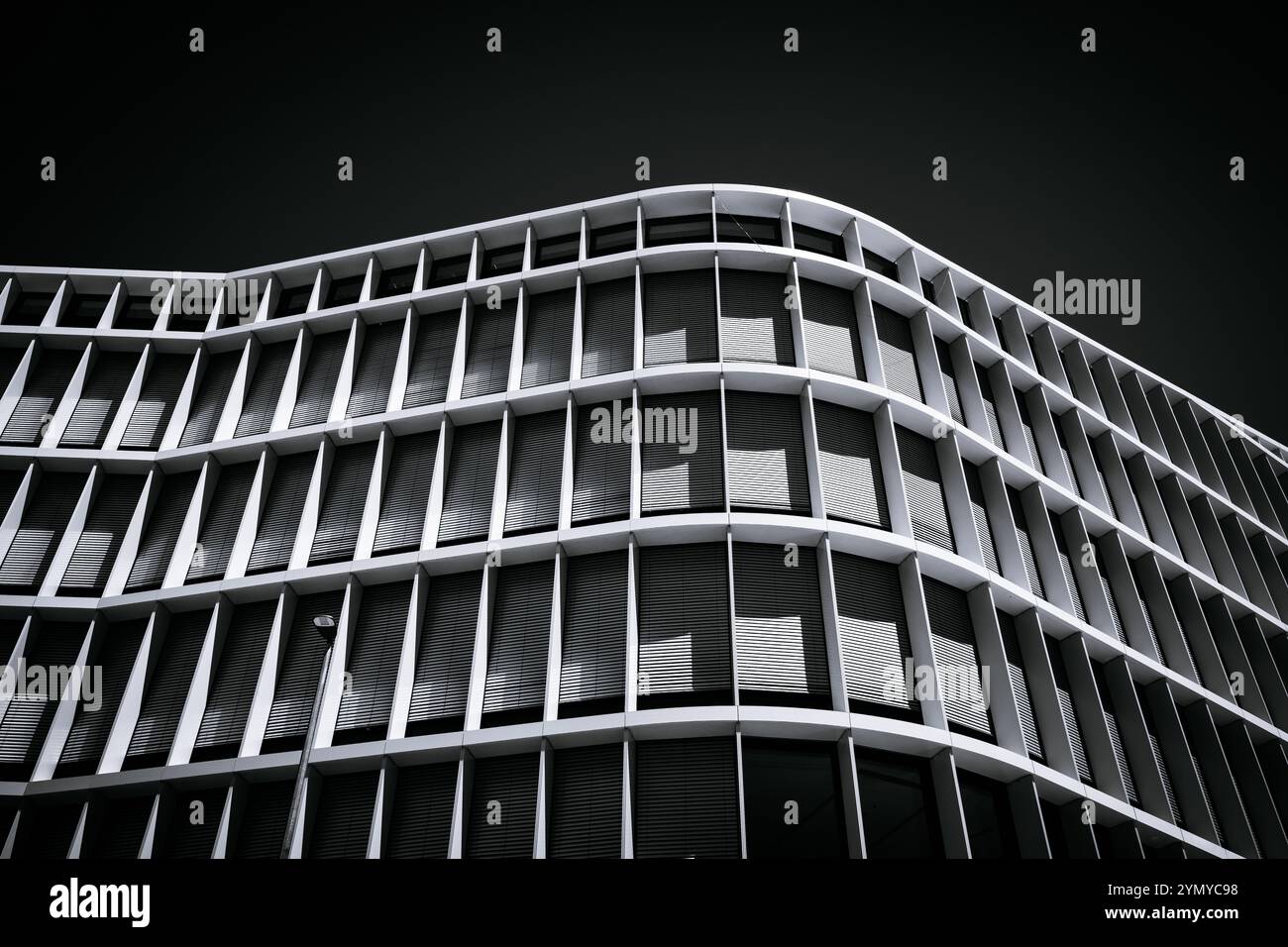 Abstract Perspective of Modern Architectural Design with Geometric ...