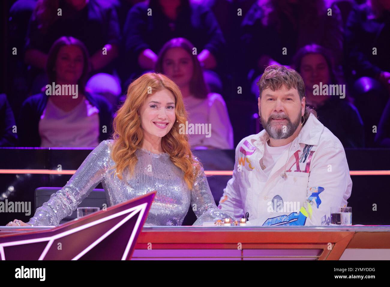 23 November 2024, North Rhine-Westphalia, Kšln: Rea Garvey and Palina ...