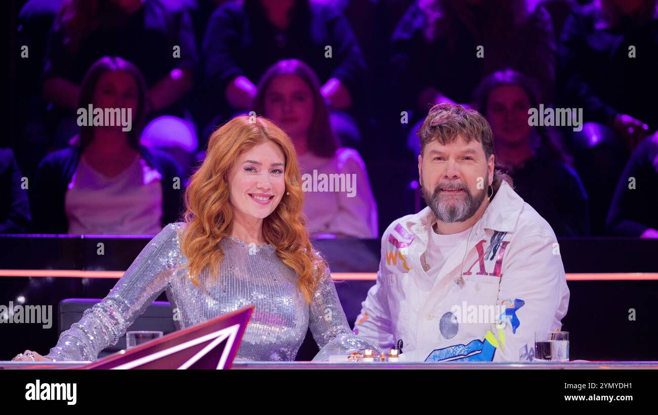 23 November 2024, North Rhine-Westphalia, Kšln: Rea Garvey and Palina ...
