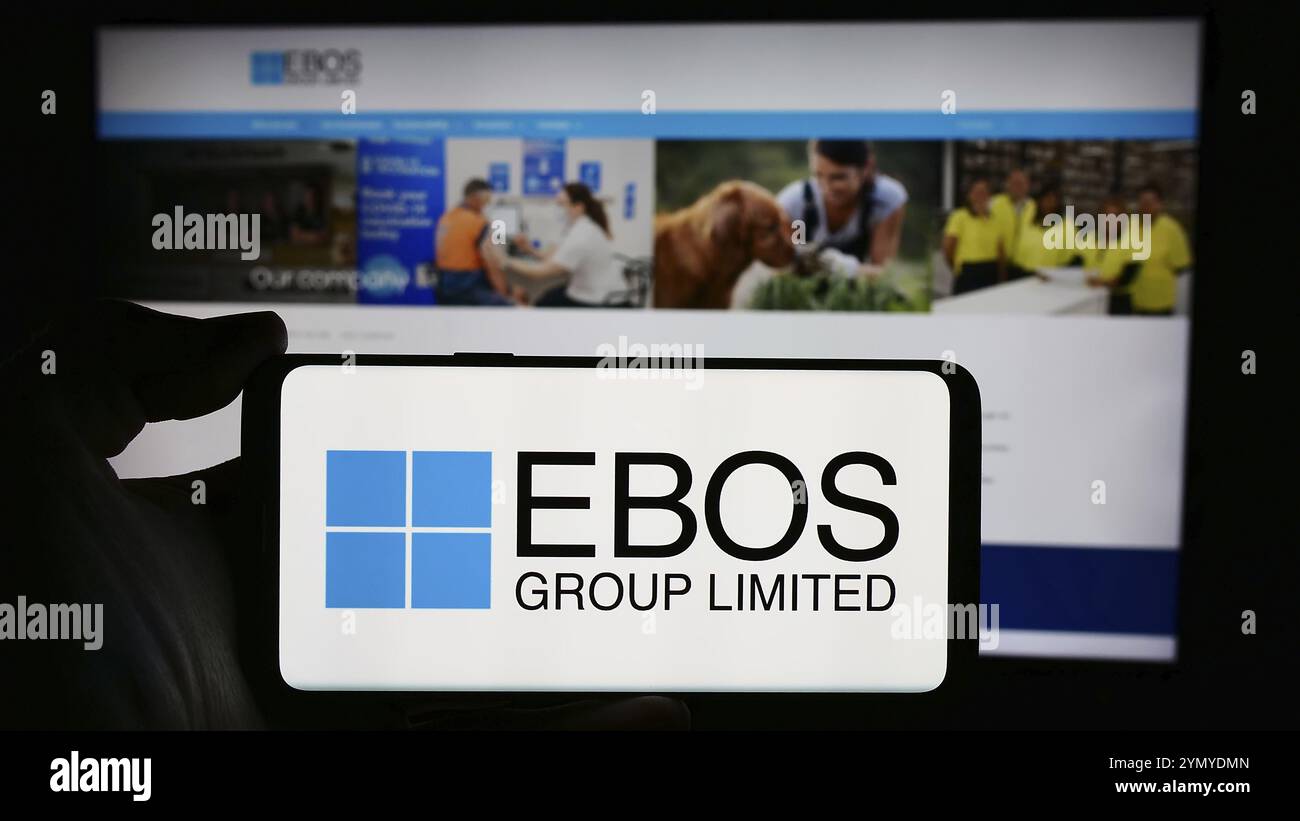 Ebos group logo hi-res stock photography and images - Alamy