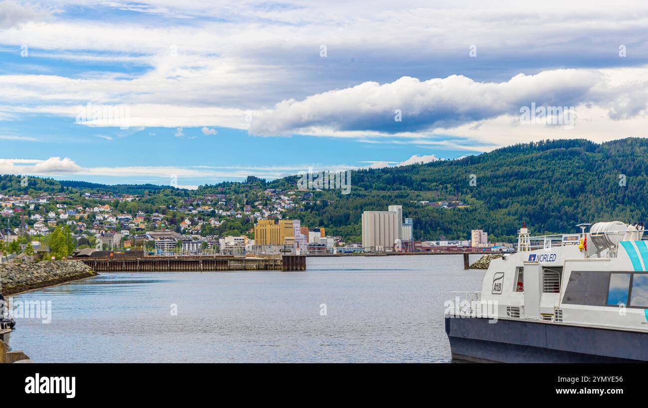 Trondheim Port, Trondheim harbour in Trondheim Havn, 7010 Trondheim, Norway 2025 Stock Photo - Alamy