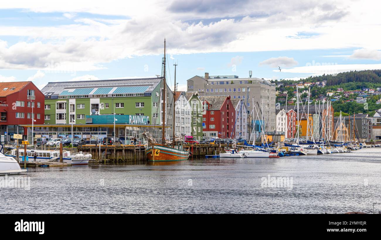 Trondheim Port, Trondheim harbour in Trondheim Havn, 7010 Trondheim, Norway 2025 Stock Photo - Alamy