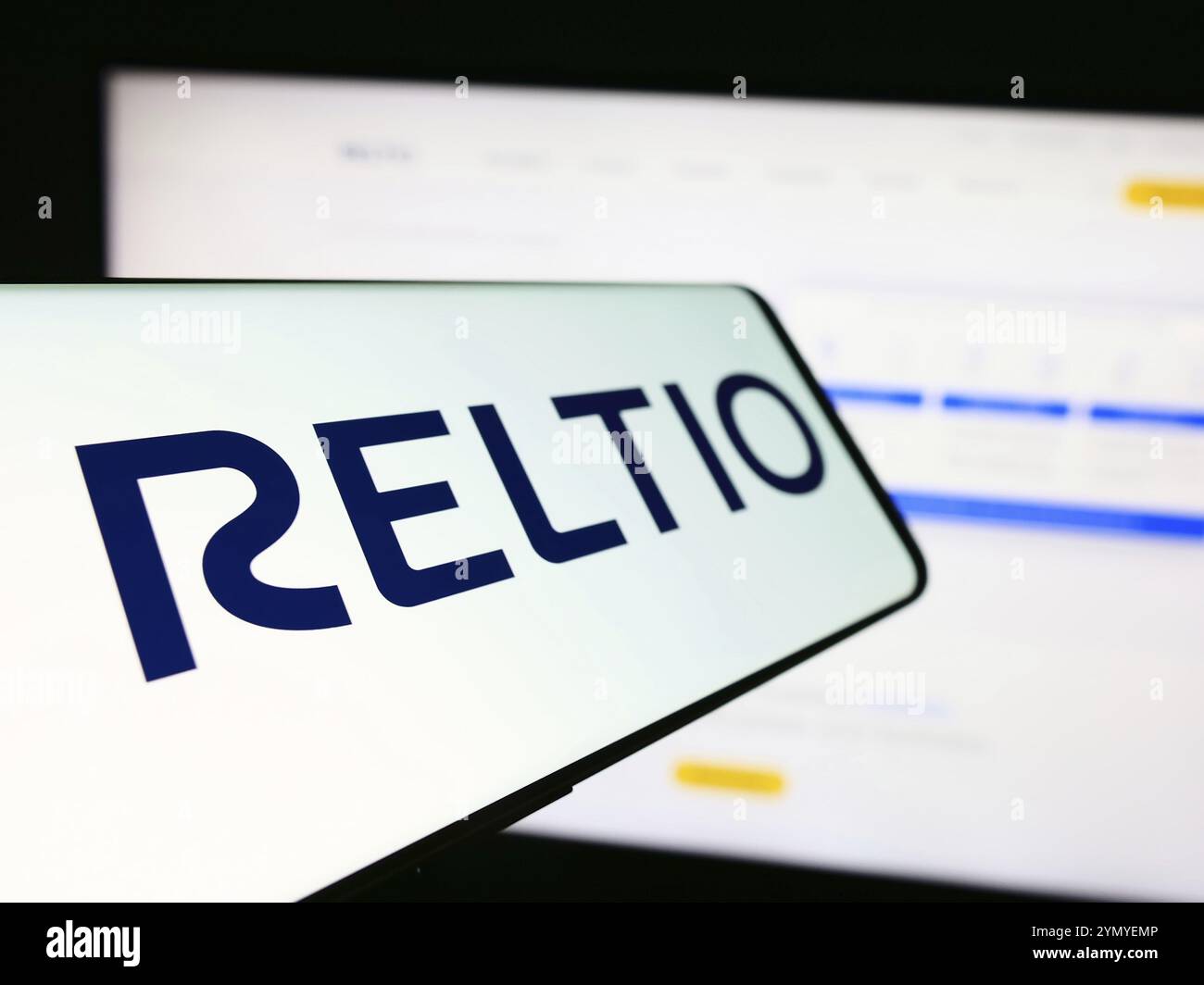 Reltio logo hi-res stock photography and images - Alamy