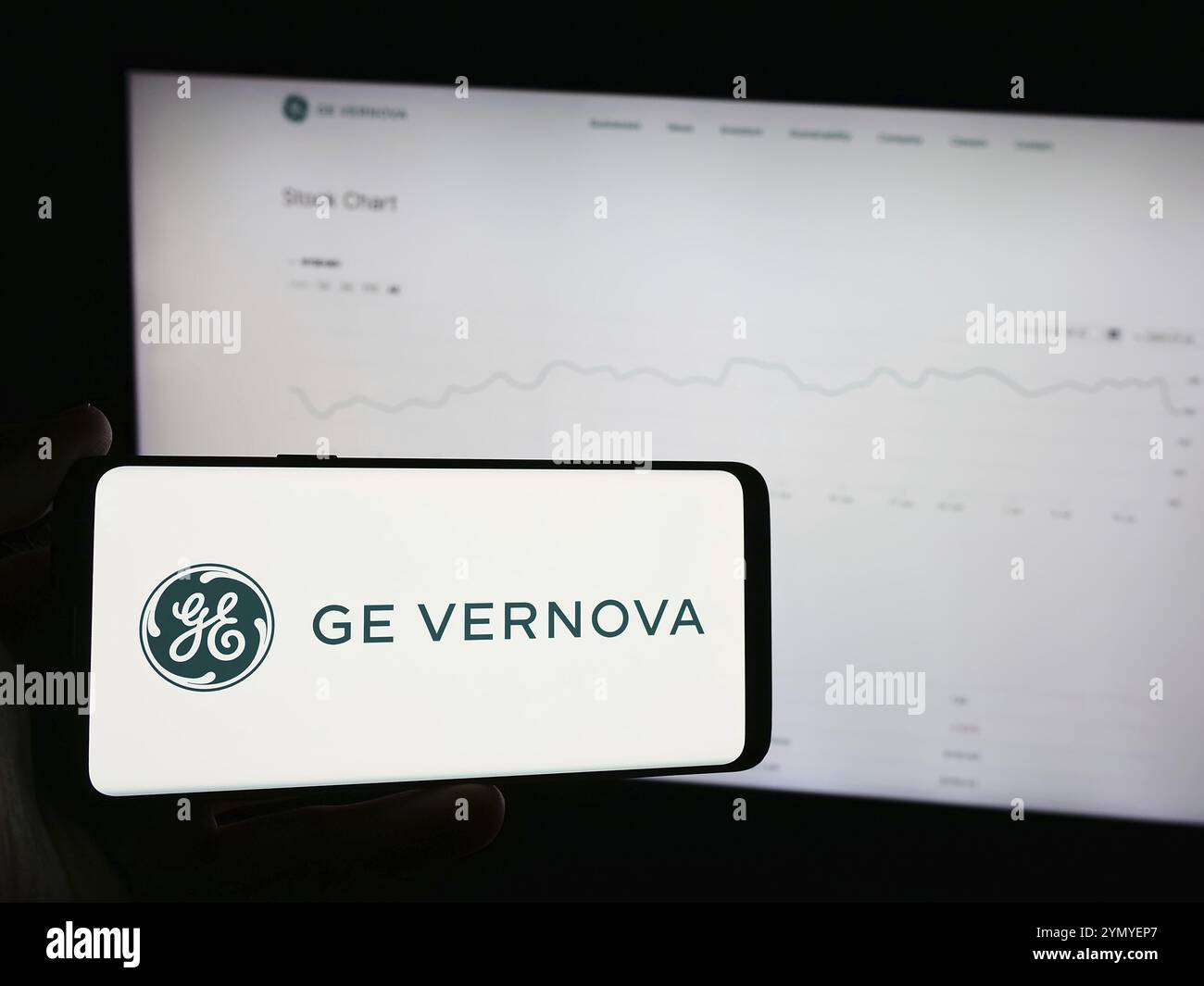 Ge vernova logo hi-res stock photography and images - Alamy