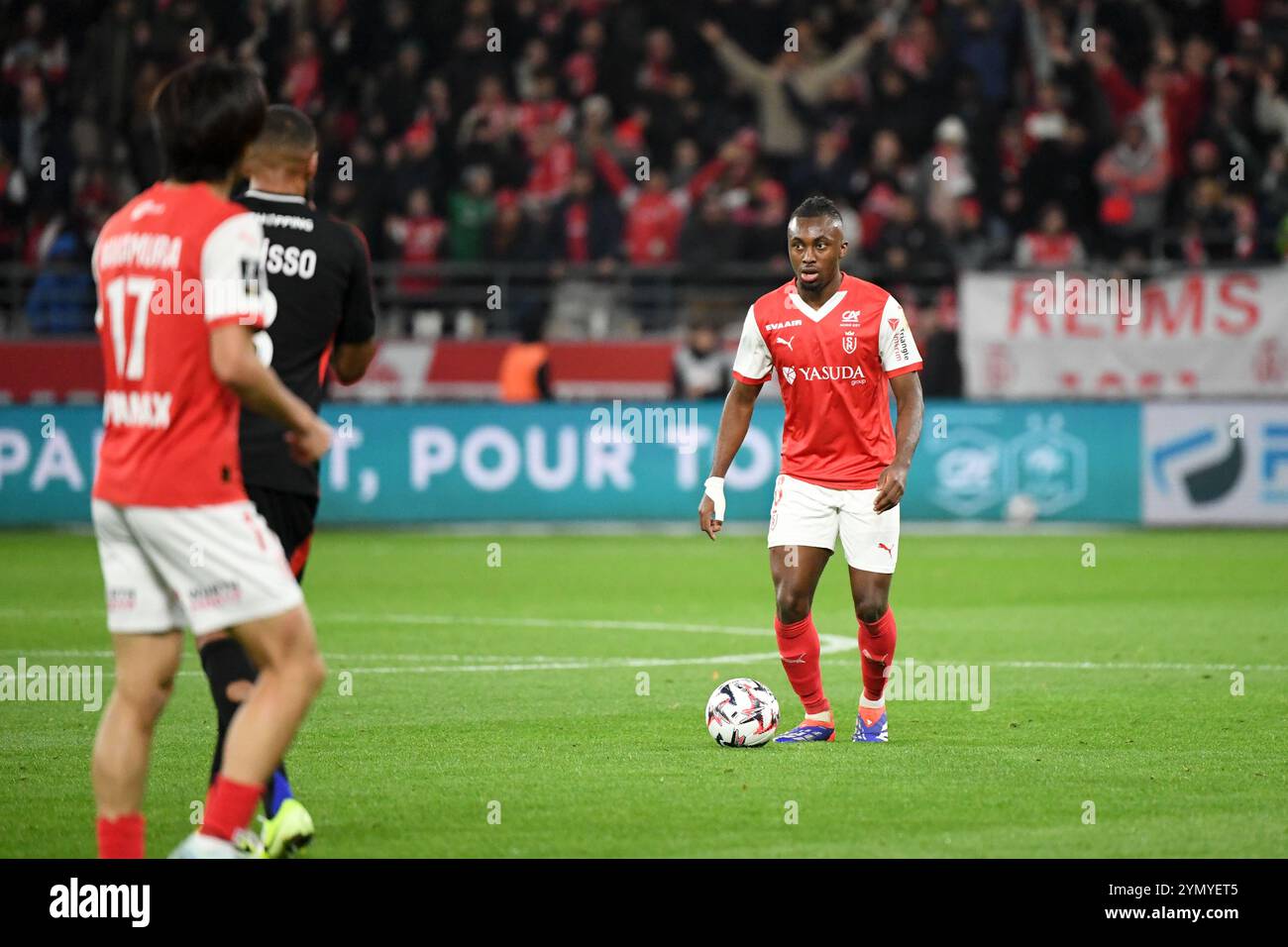 06 Valentin ATANGANA EDOA (sdr) during the Ligue 1 McDonald's match ...