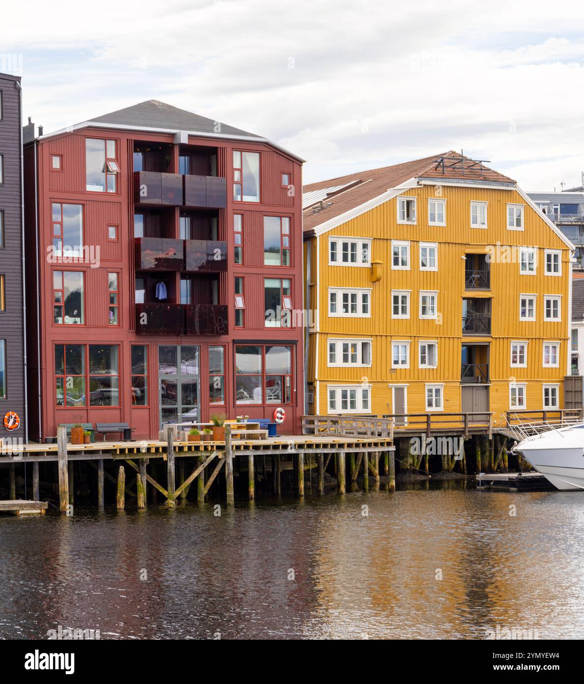 Trondheim Port, Trondheim harbour in Trondheim Havn, 7010 Trondheim, Norway 2025 Stock Photo - Alamy