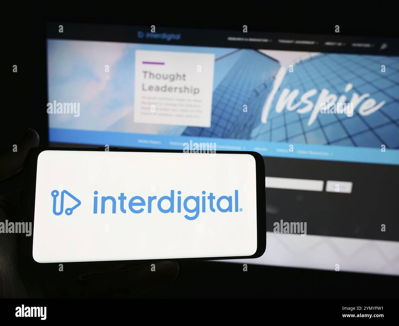 Dis technology company logo hi-res stock photography and images - Alamy