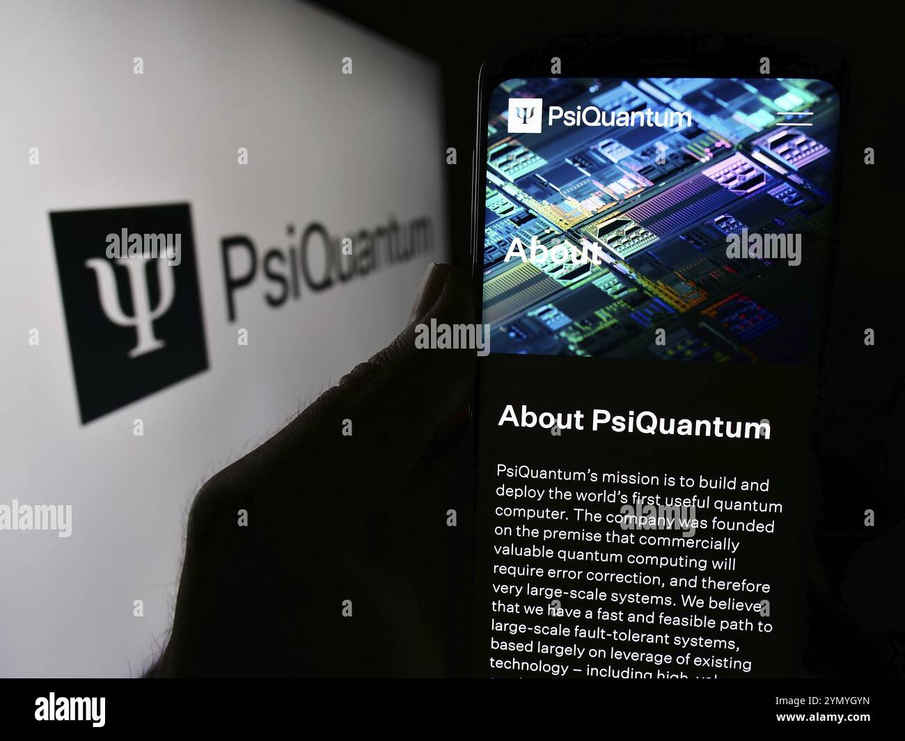 Psiquantum logo hi-res stock photography and images - Alamy