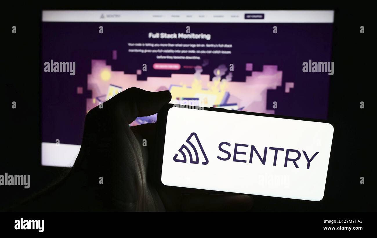 Sentry logo hi-res stock photography and images - Alamy