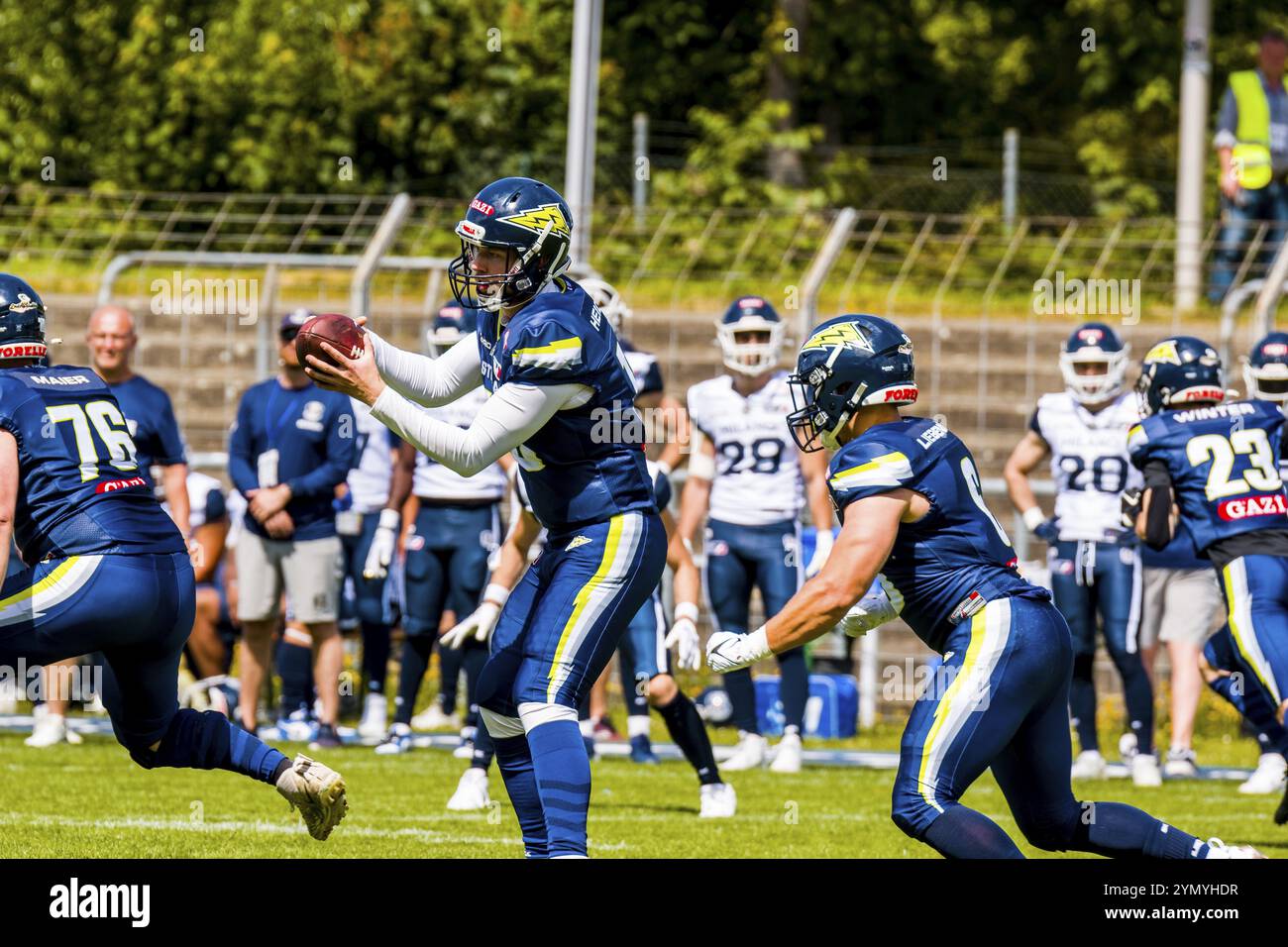 European League of Football, ELF/ Game: Milano Seamen at Stuttgart ...