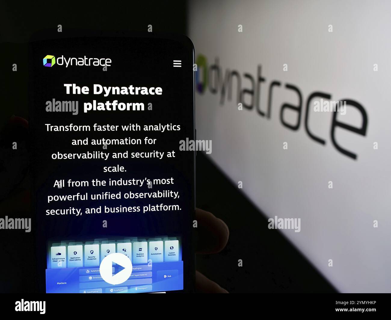 Dynatrace logo hi-res stock photography and images - Alamy