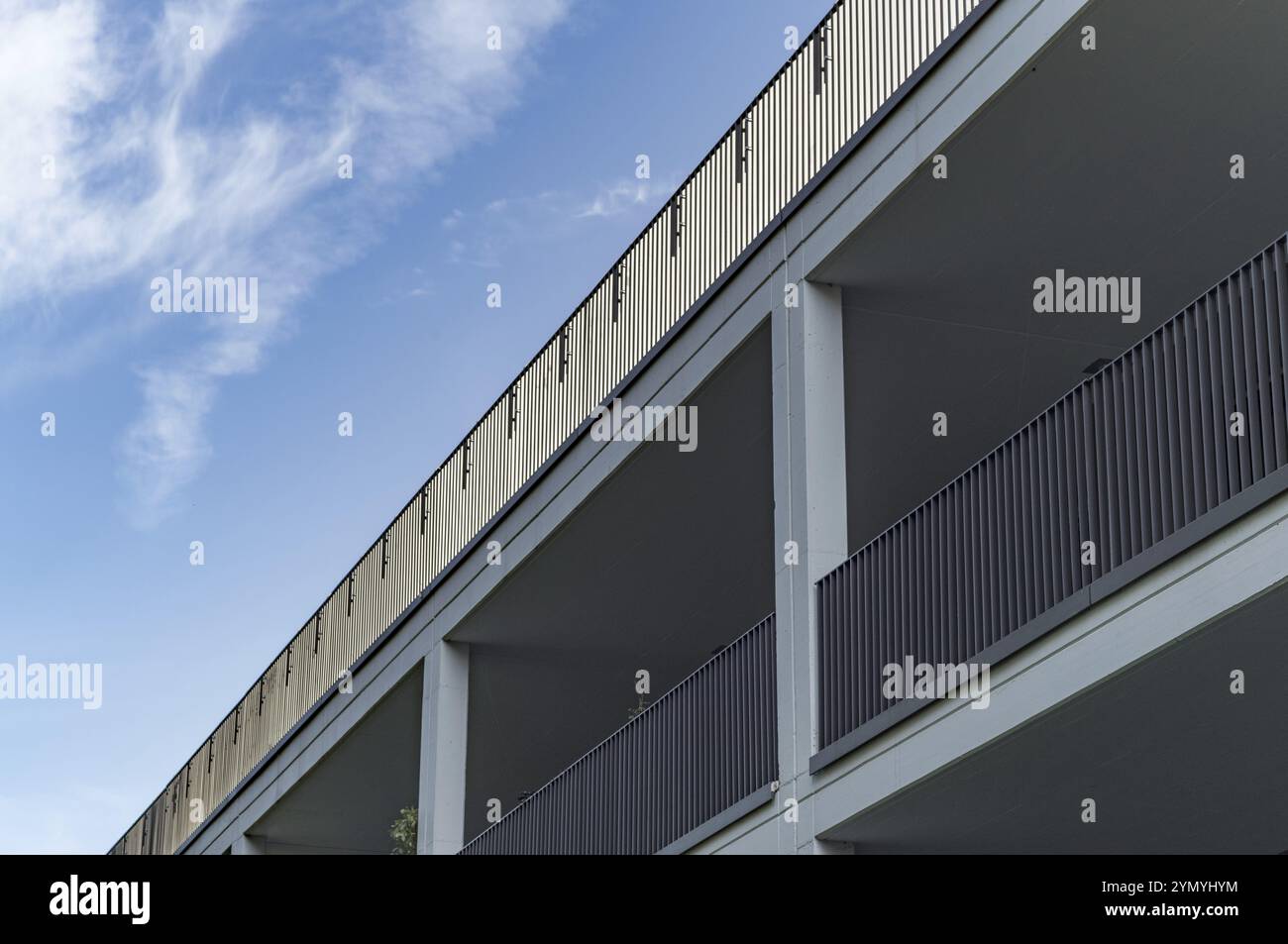 Railings on roof hi-res stock photography and images - Alamy