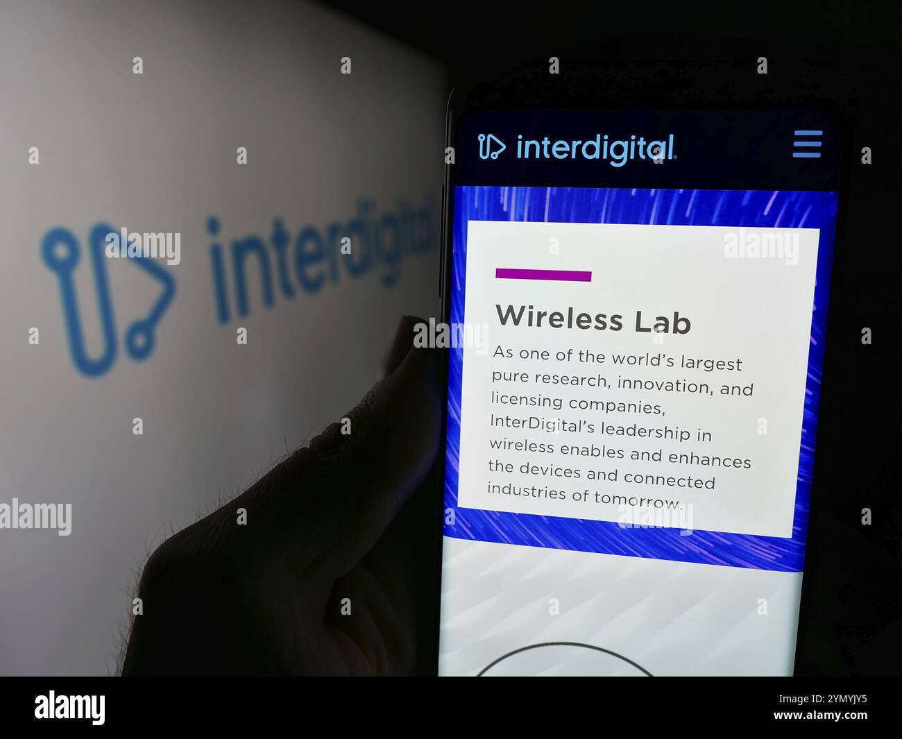 Interdigital company hi-res stock photography and images - Alamy
