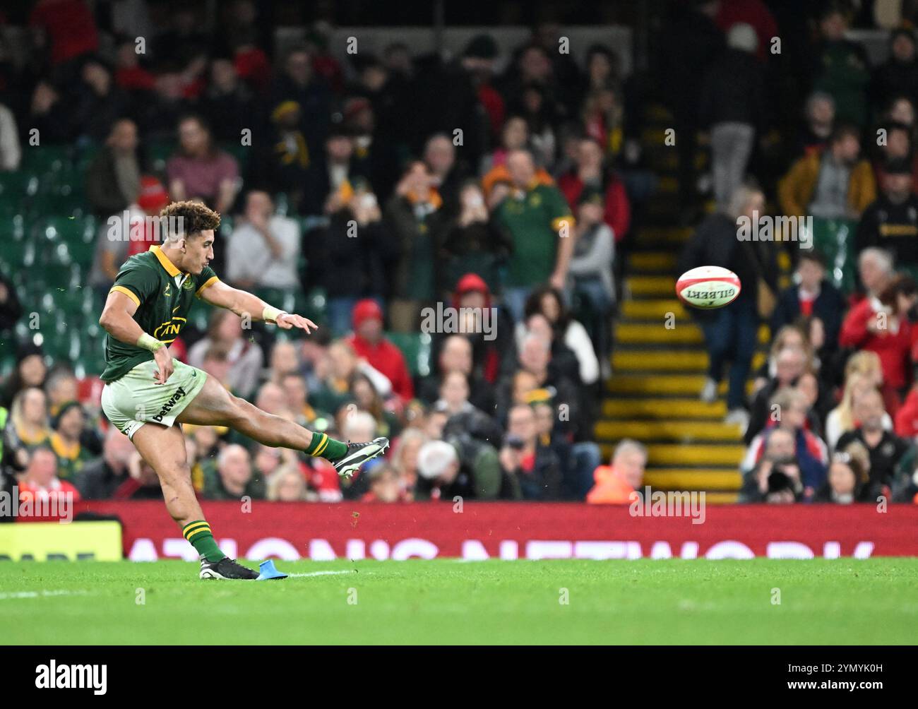 23rd November 2024; Principality Stadium, Cardiff, Wales: Autumn Rugby ...