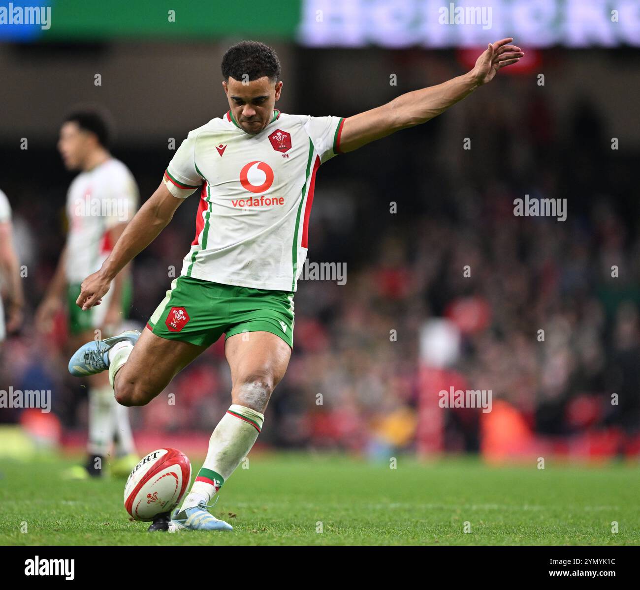 23rd November 2024; Principality Stadium, Cardiff, Wales: Autumn Rugby ...