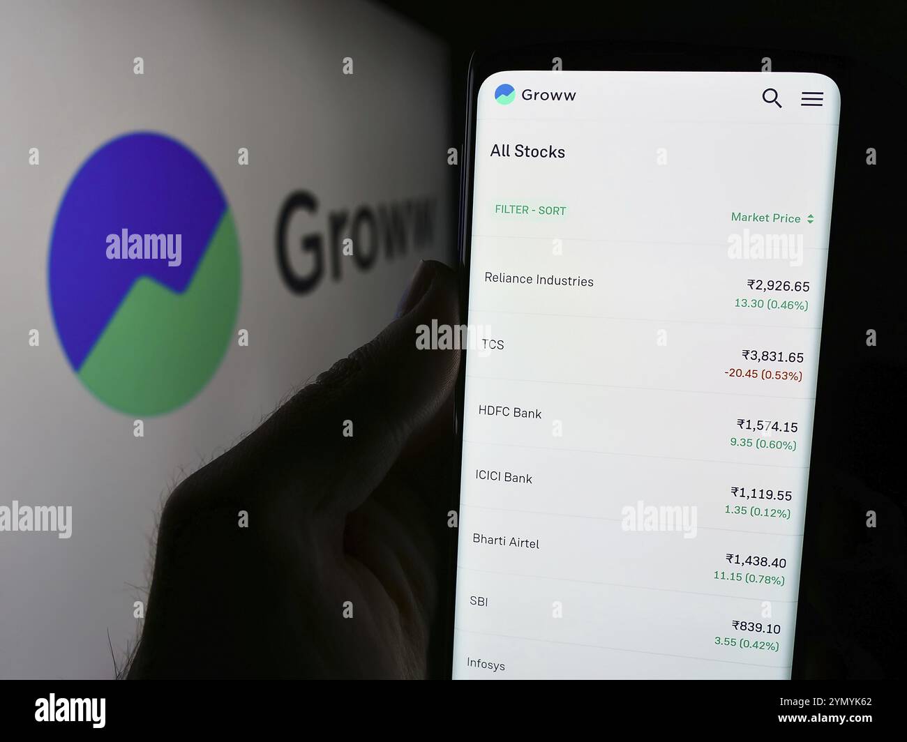 Logo groww hi-res stock photography and images - Alamy