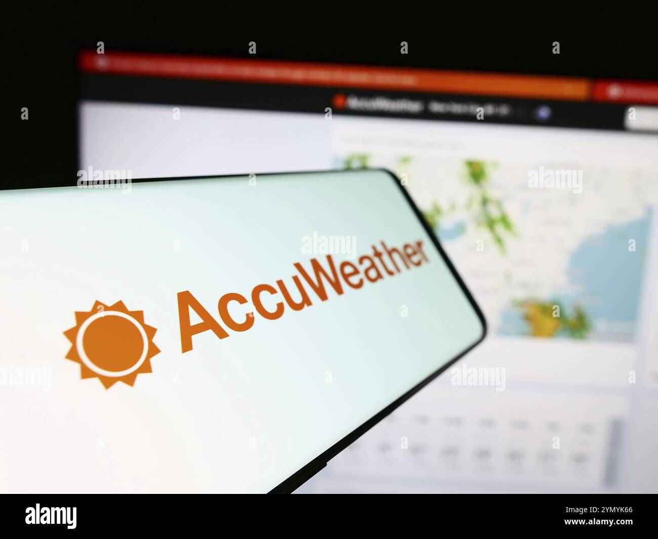 Accuweather weather forecasting hi-res stock photography and images - Alamy