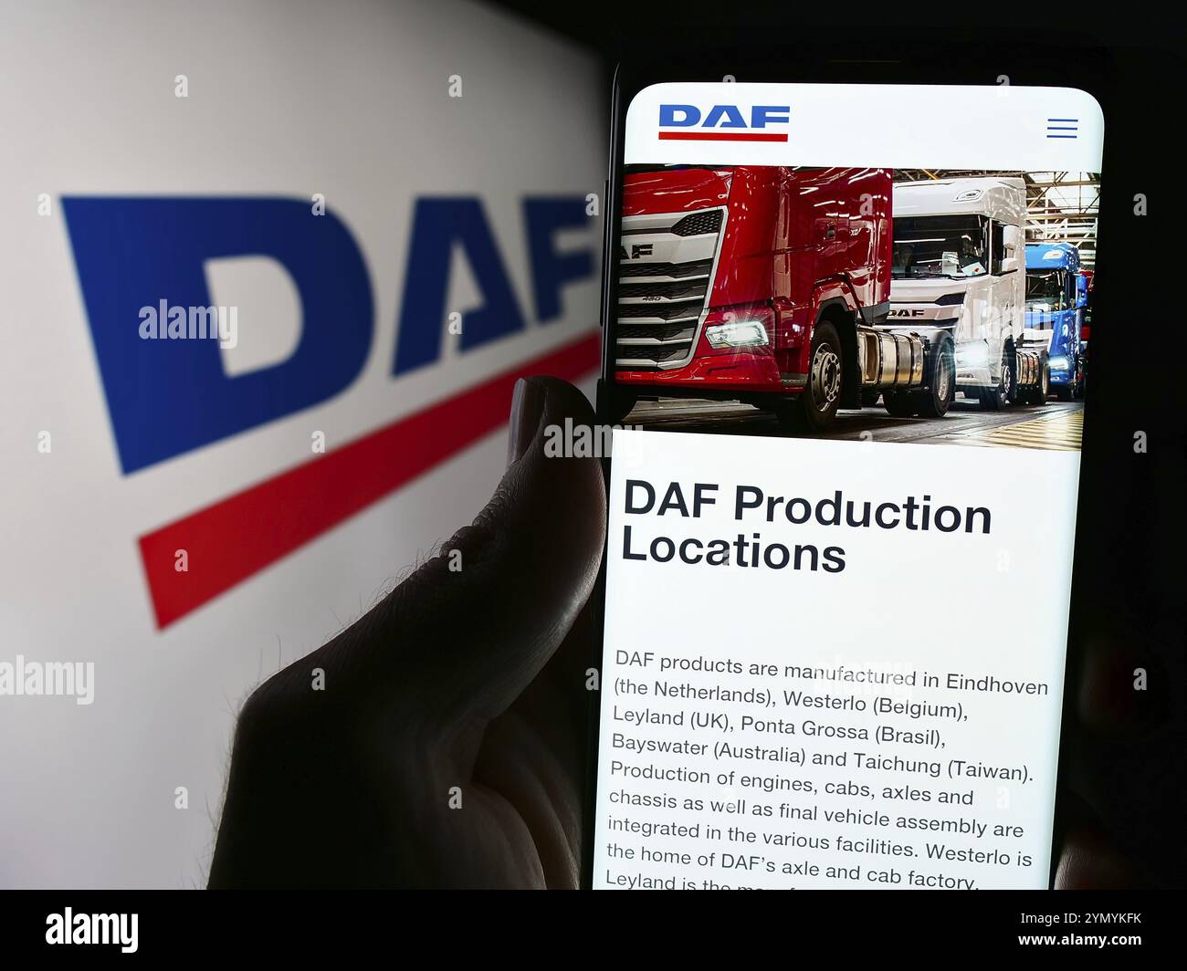 Daf trucks nv hi-res stock photography and images - Alamy