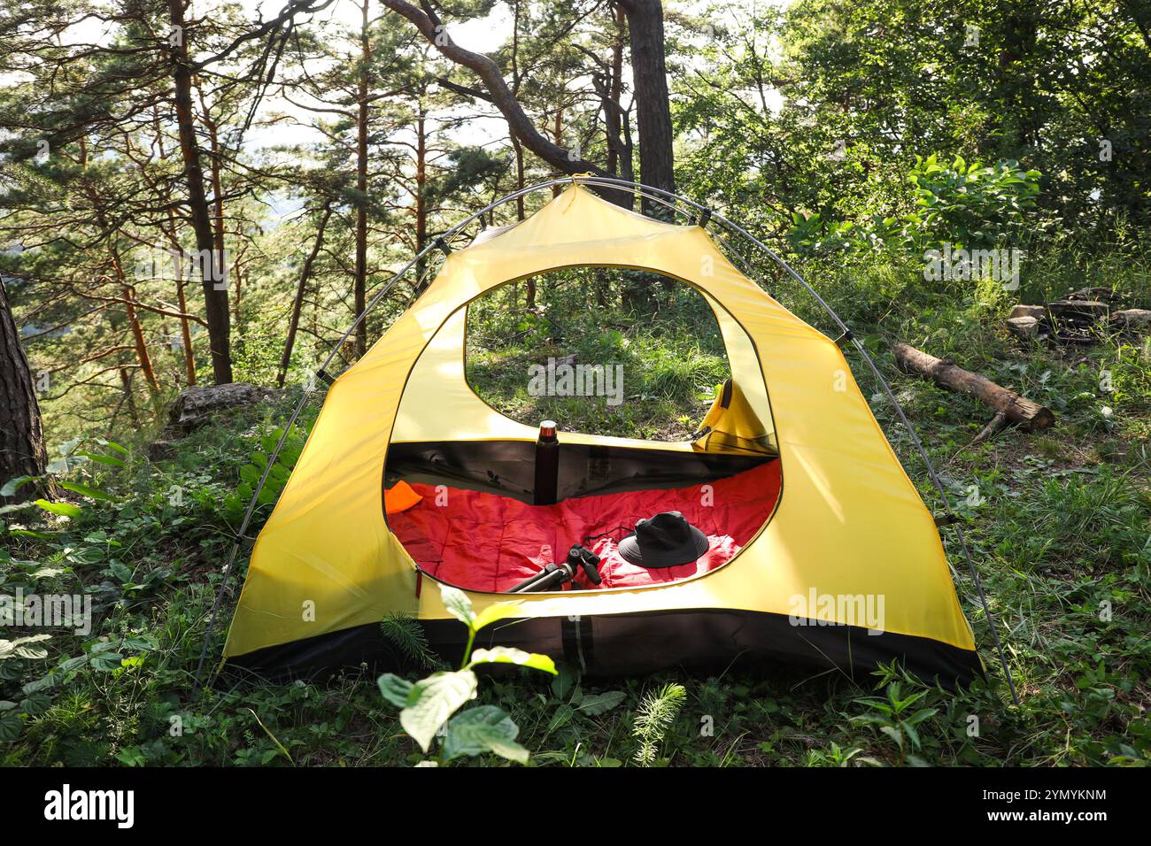 Modern campsite hi-res stock photography and images - Alamy