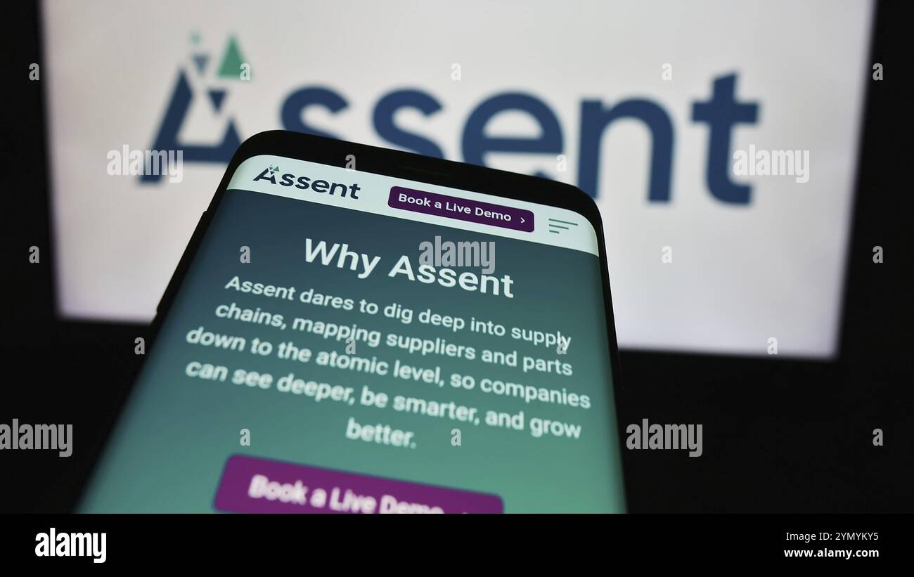 Assent logo hi-res stock photography and images - Alamy