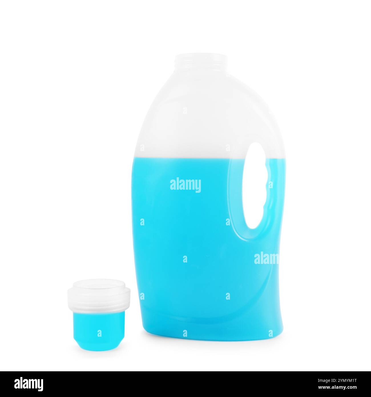 Laundry detergent in cap Cut Out Stock Images & Pictures - Alamy