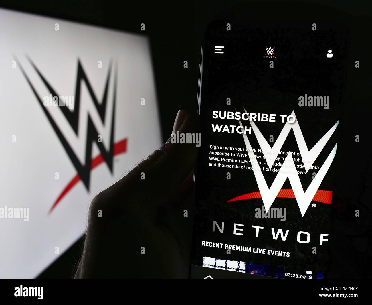 Wrestling promotion hi-res stock photography and images - Alamy