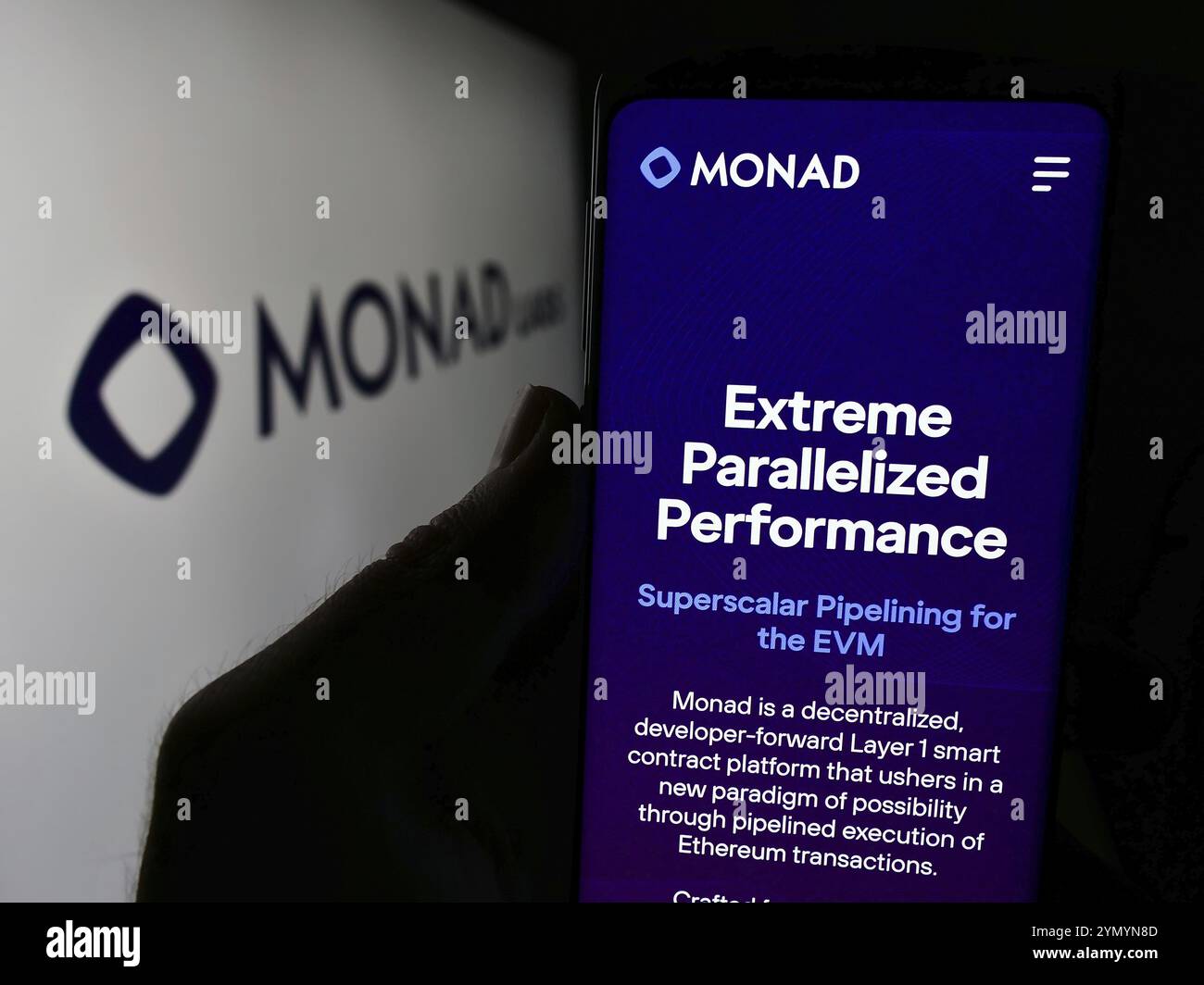 Monad logo hi-res stock photography and images - Alamy