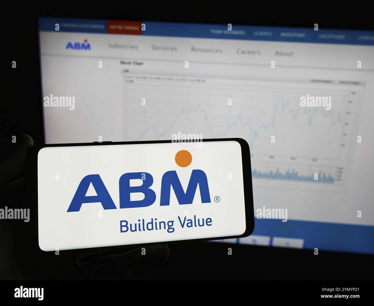 Abm business company logo hi-res stock photography and images - Alamy