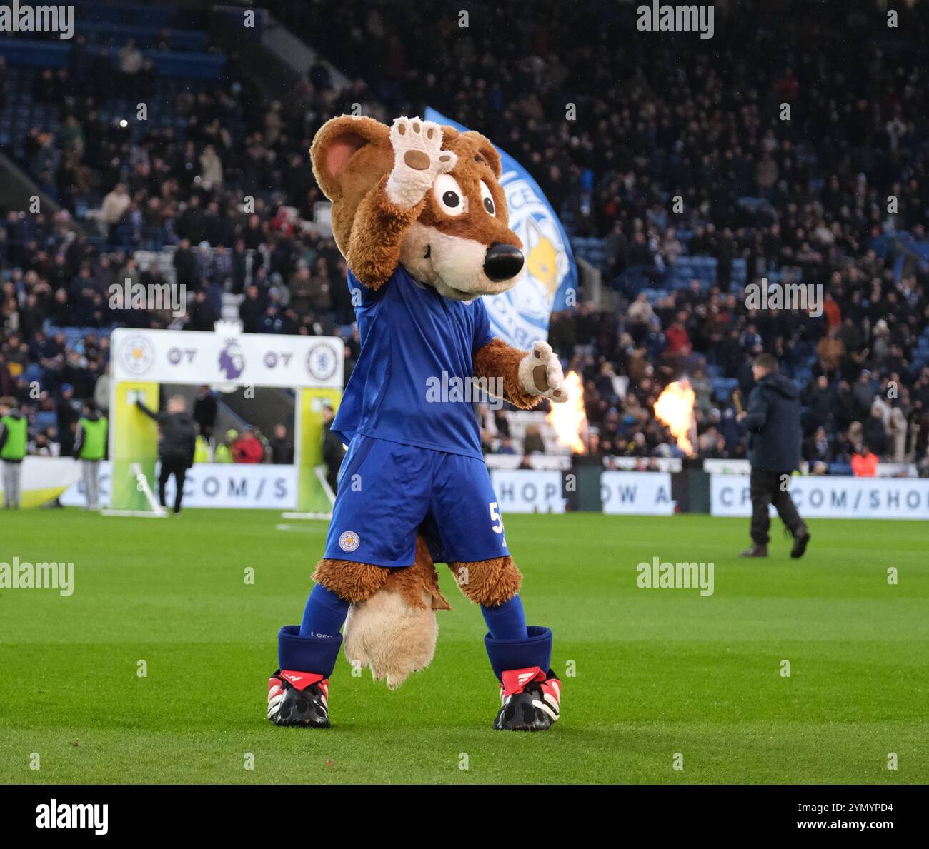 Leicester city mascot hi-res stock photography and images - Alamy