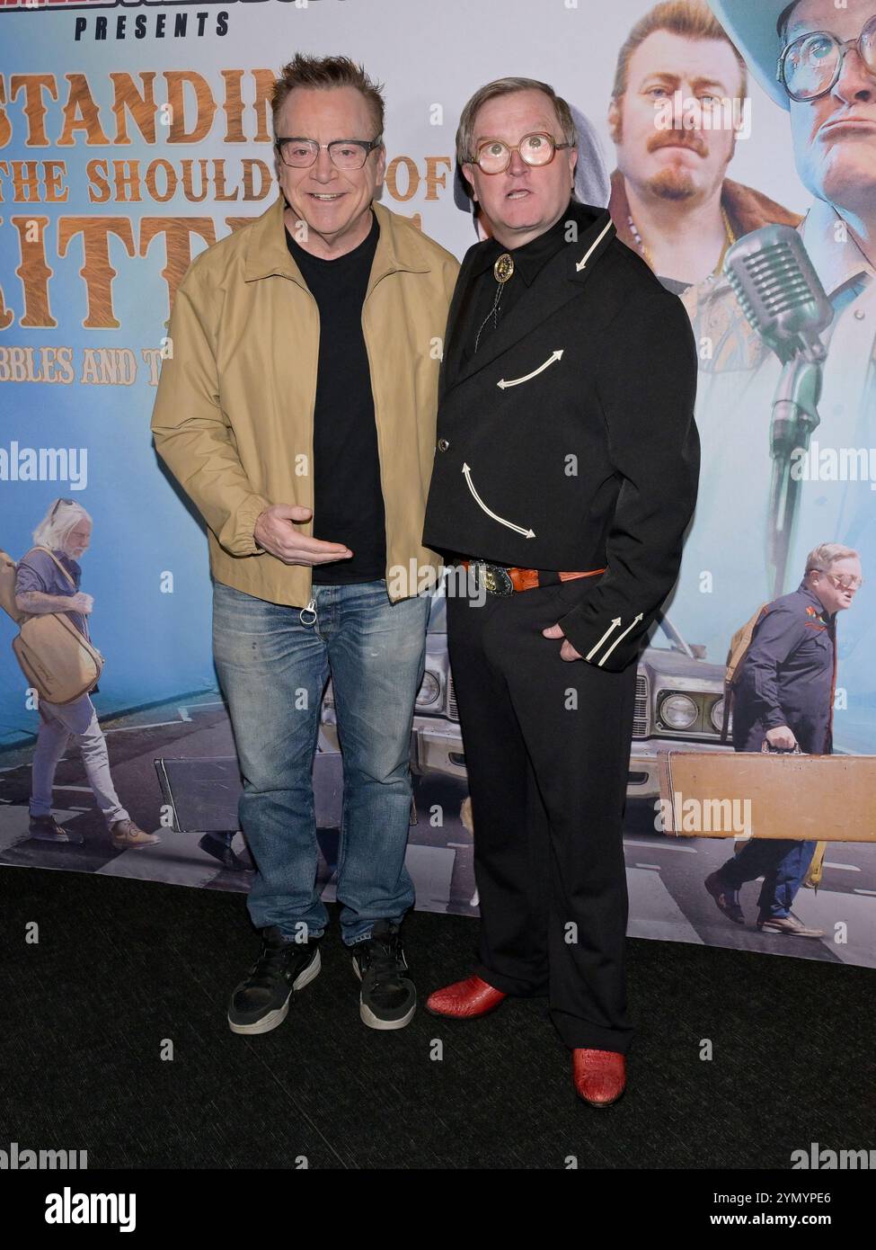 Hollywood, California, USA. 22nd Nov, 2024. Tom Arnold and Matt ...