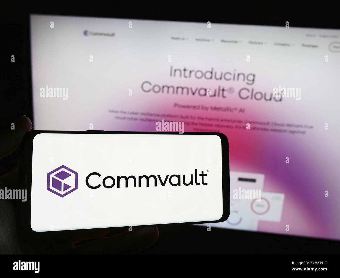 Commvault logo hi-res stock photography and images - Alamy