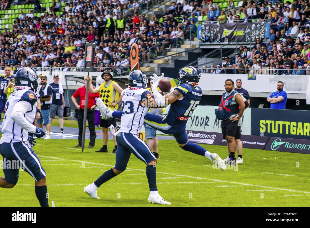 European League of Football, ELF/ Game: Milano Seamen at Stuttgart ...