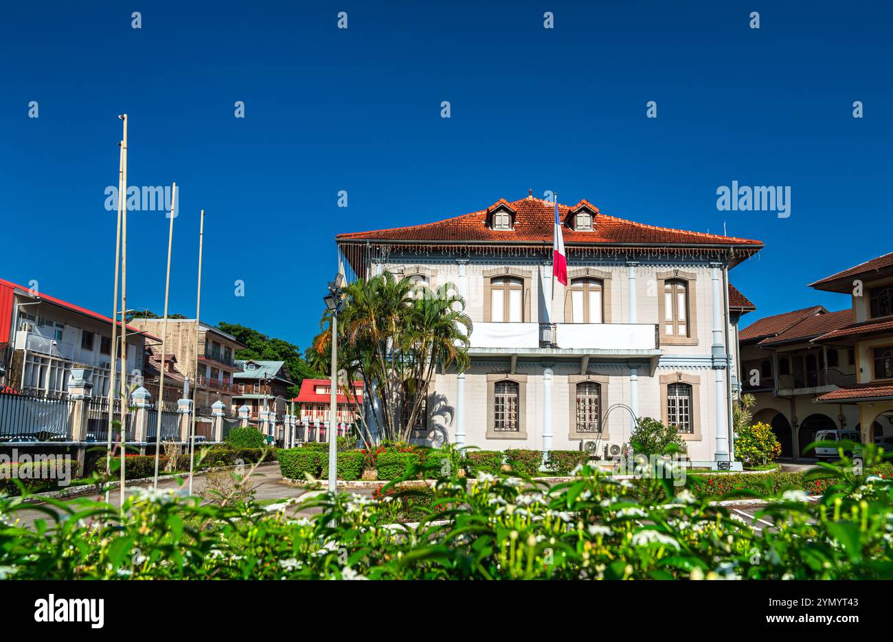Cayenne flag hi-res stock photography and images - Alamy