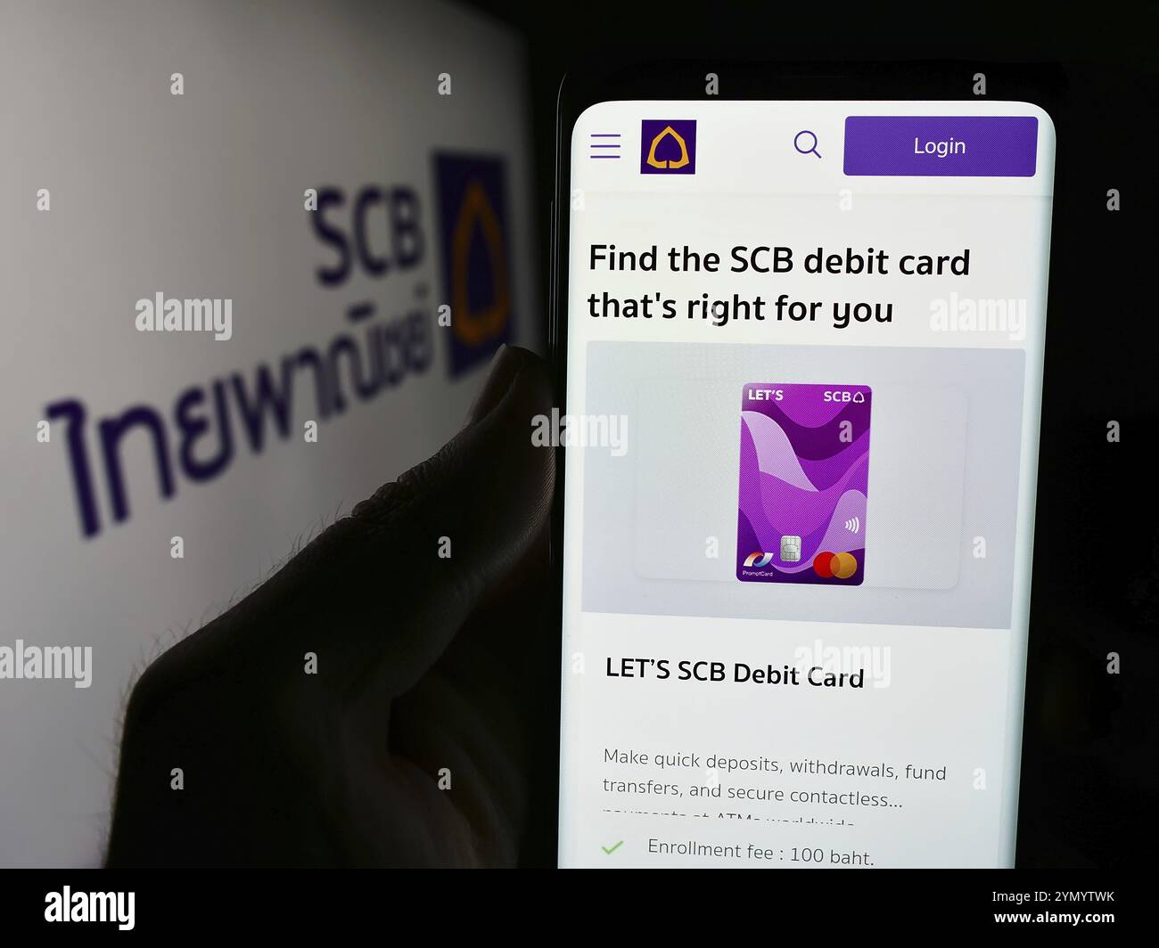 Scb bank logo hi-res stock photography and images - Alamy