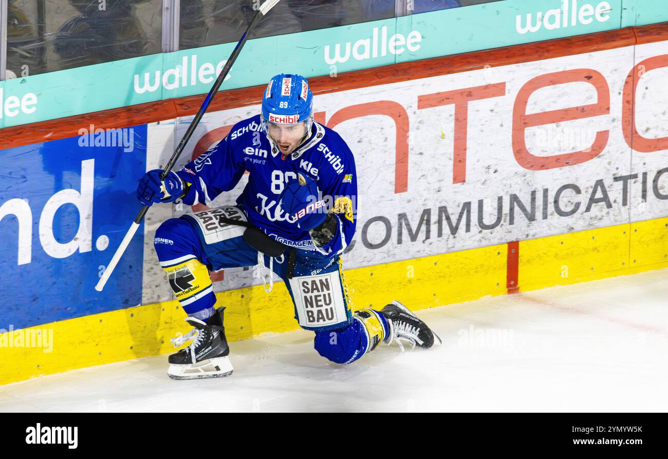 Kloten, Switzerland, 23th Nov 2024: Celebrations from #89 Daniel ...