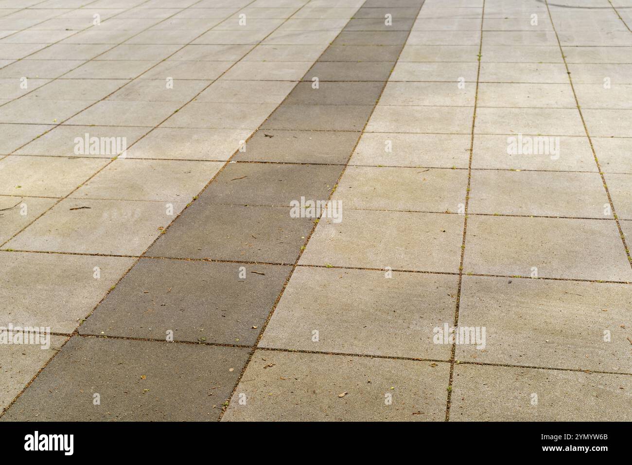 Gray square outdoor floor tiles Stock Photo - Alamy