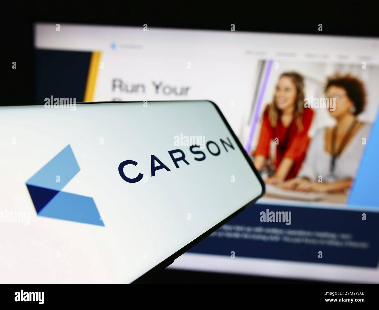 Carson group logo hi-res stock photography and images - Alamy