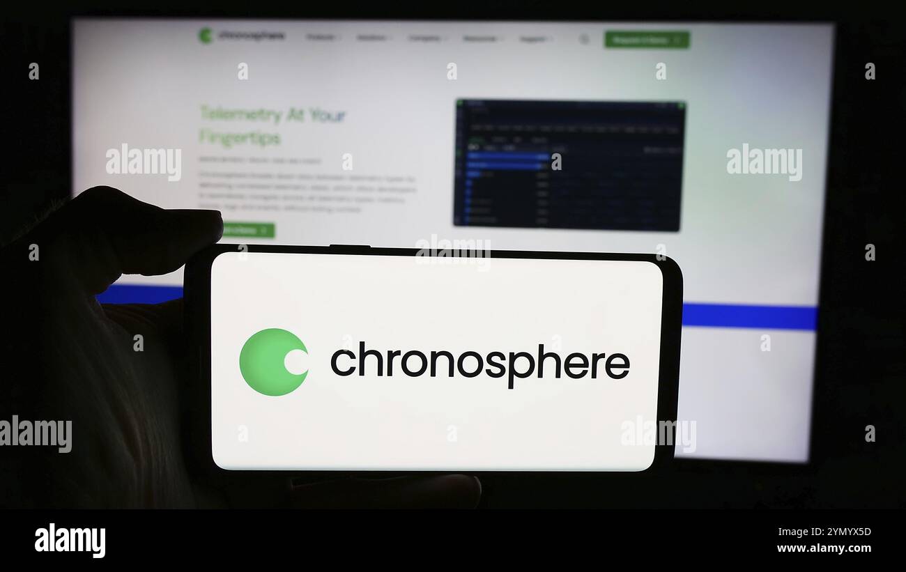 Chronosphere logo hi-res stock photography and images - Alamy