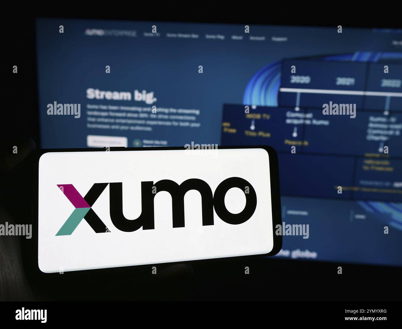 Xumo logo hi-res stock photography and images - Alamy