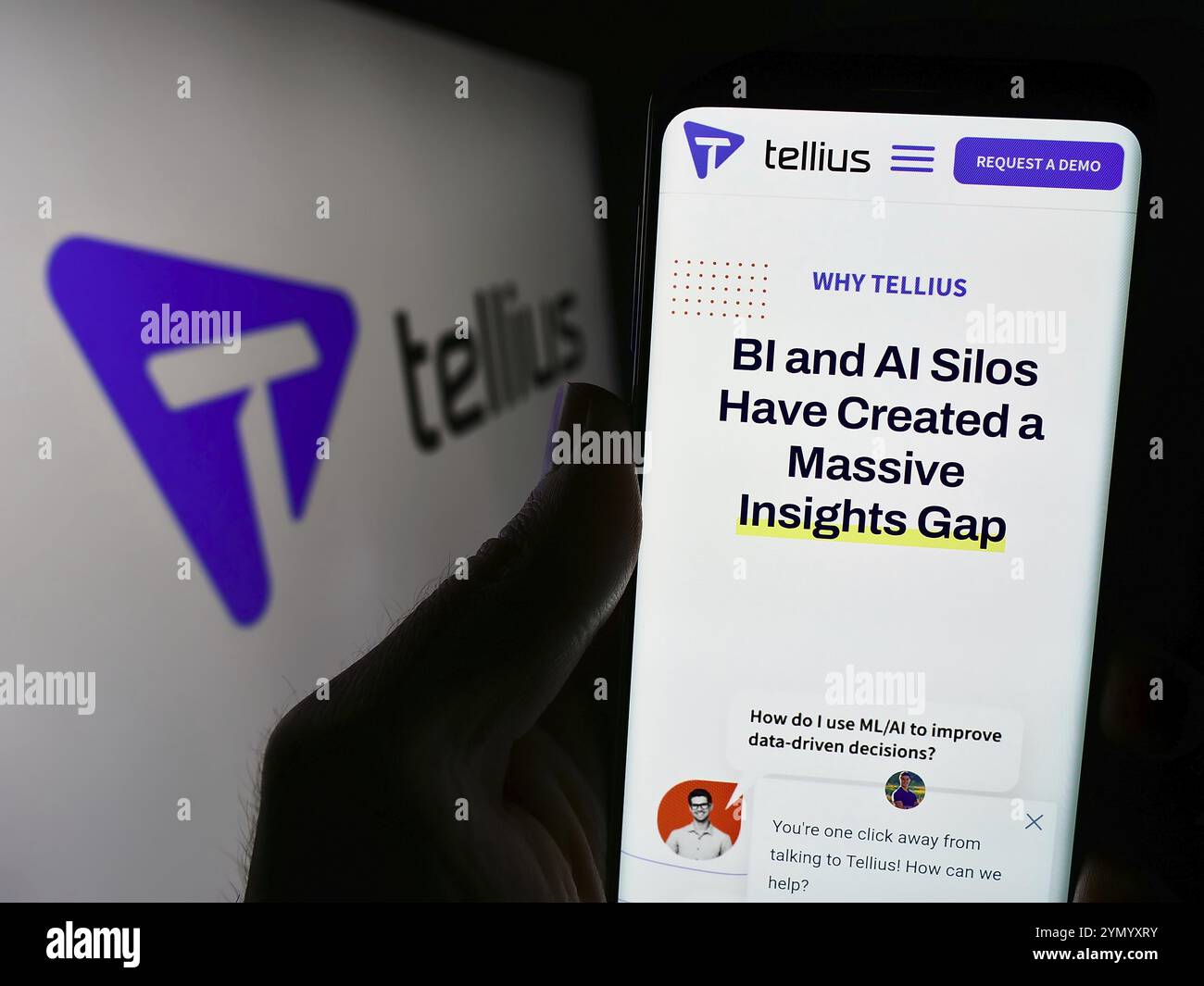 Tellius logo hi-res stock photography and images - Alamy